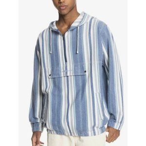 Quiksilver | Jackets & Coats | New Quicksilver Blue White Stripe Neo ...